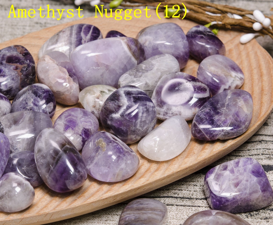 Wholesale Natural Amethyst Crystal StoneAuralite 23Jewelry | Etsy