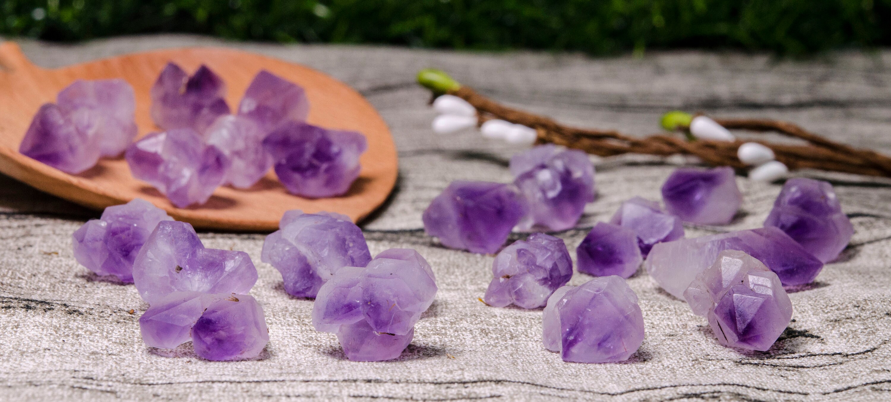 Skeletal Amethyst Crystal Cluster Amethyst Specimen Purple Stone ...
