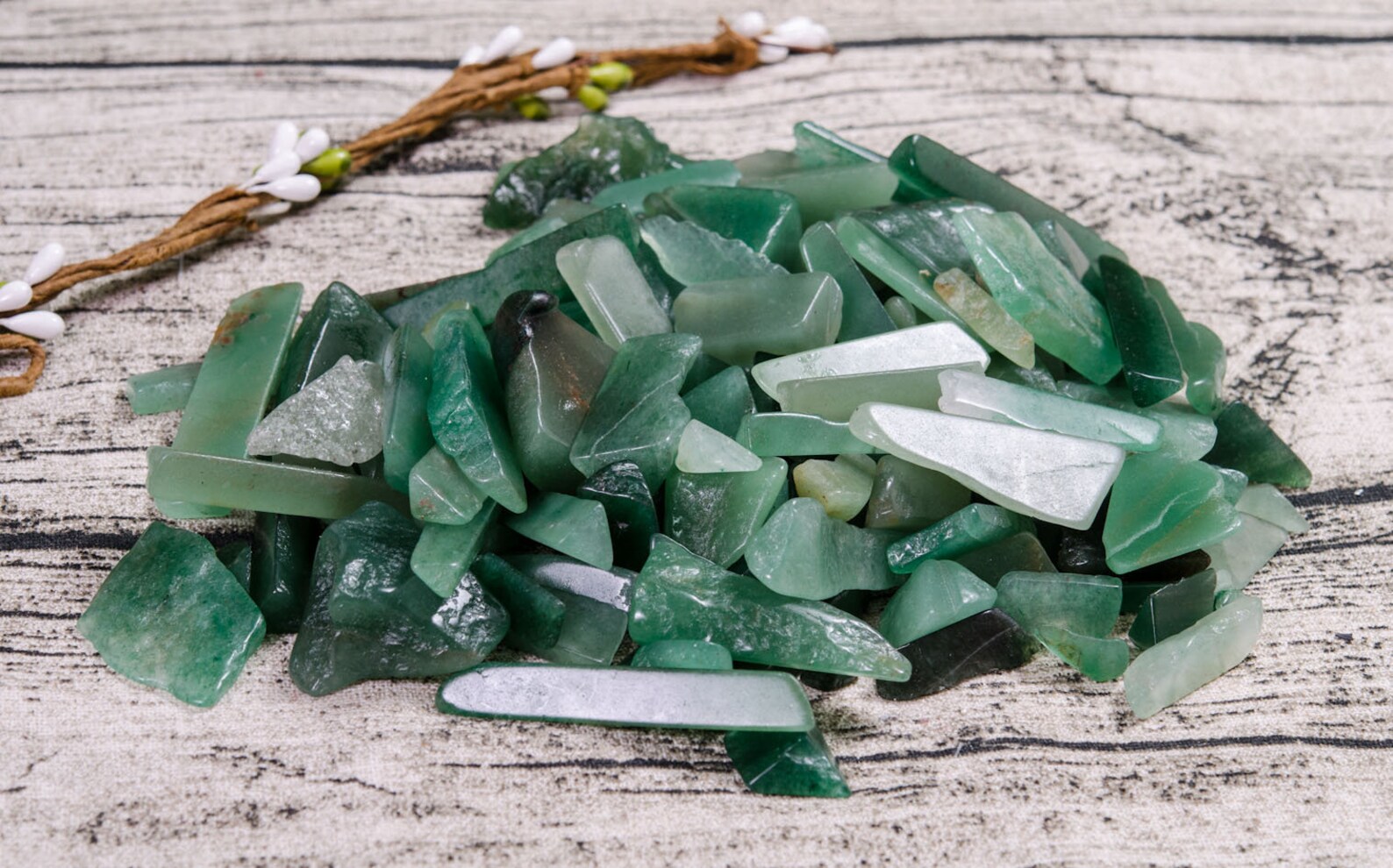 Polished Green Aventurine Crystal Quartz Point Aventurine - Etsy