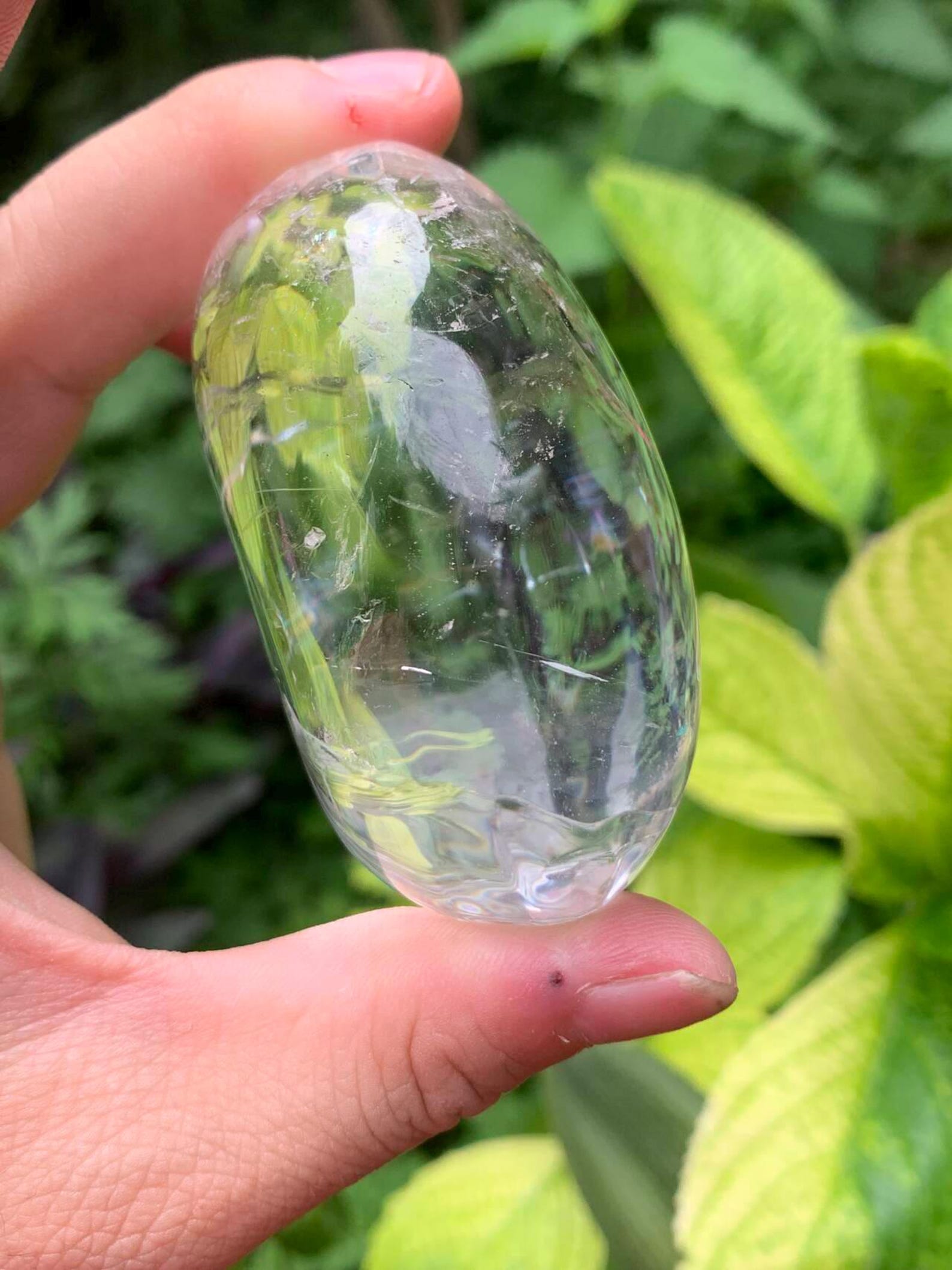 Clear Himalayan Soap Shaped High Frequency Solar Quartz Crystal ...