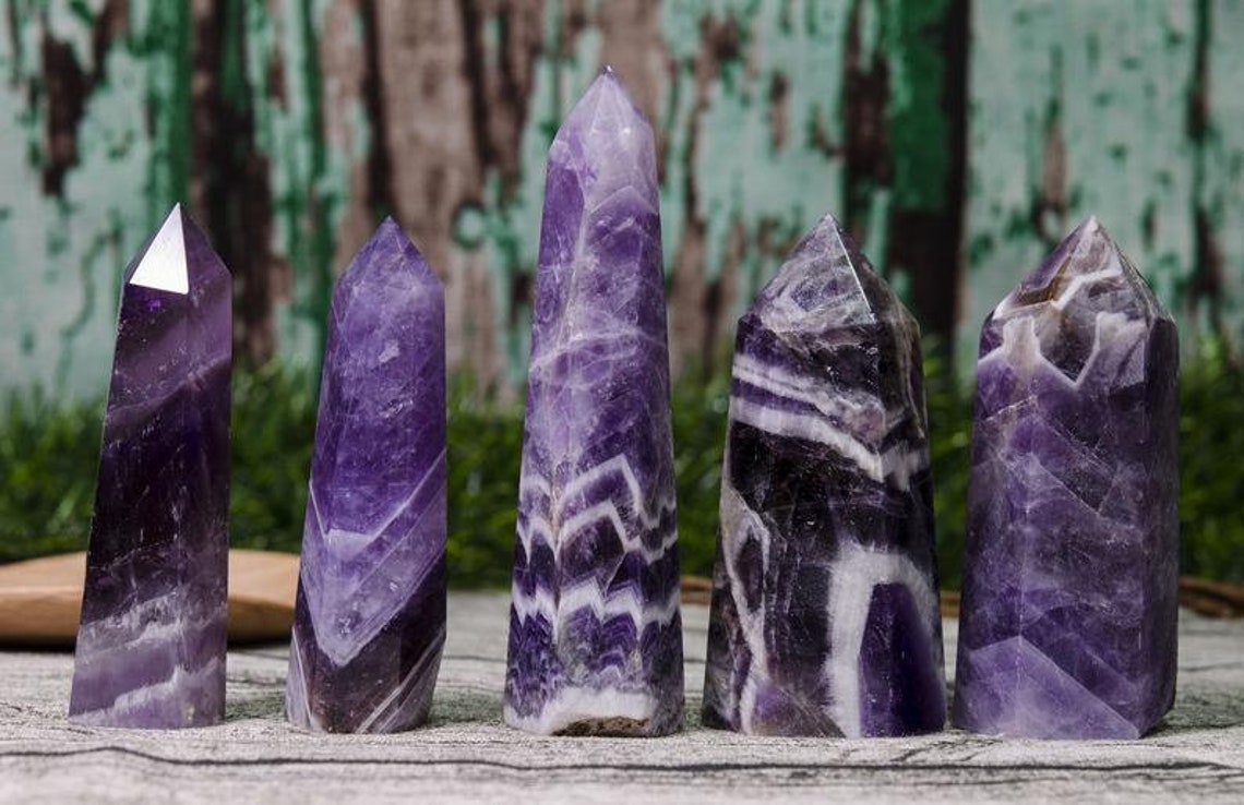 Natural Clear Amethyst Crystal TowerAmethyst Quartz | Etsy
