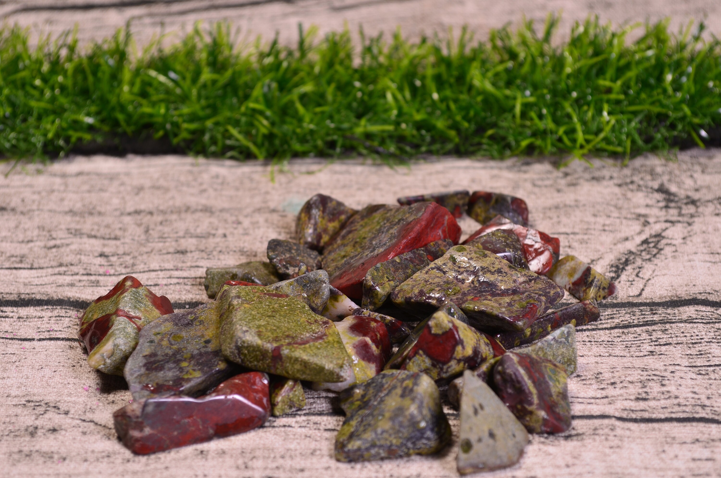 Polished Dragon Blood Stone Crystal Quartz Point Dragon Blood | Etsy