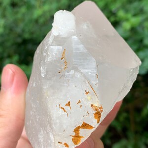 370g Natural Clear Record-keeper Quartz Crystal Specimen/spiritual ...