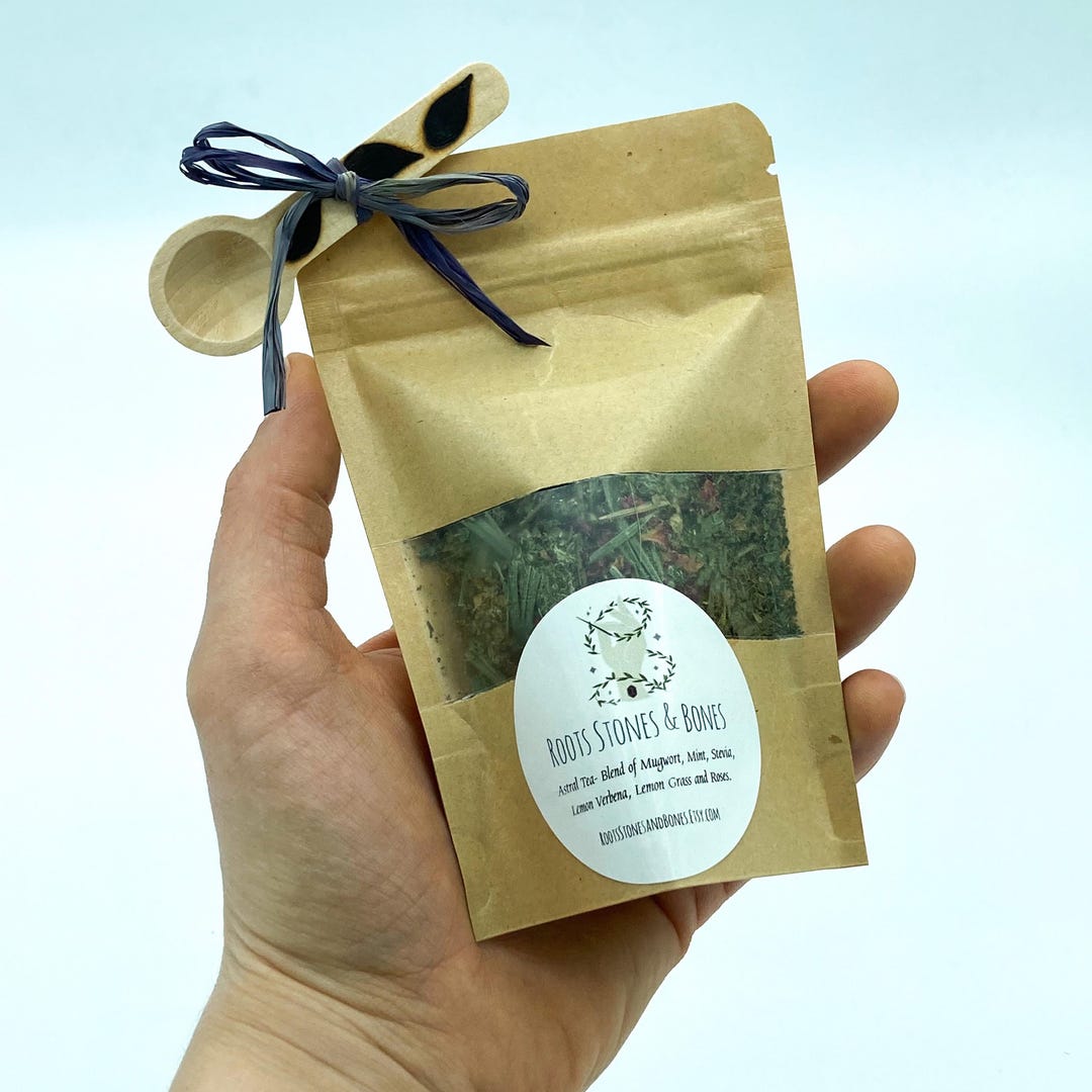 Mugwort Herbal Tea Blend: Astral Dreaming Tea With Mint & Lemon Verbena ...