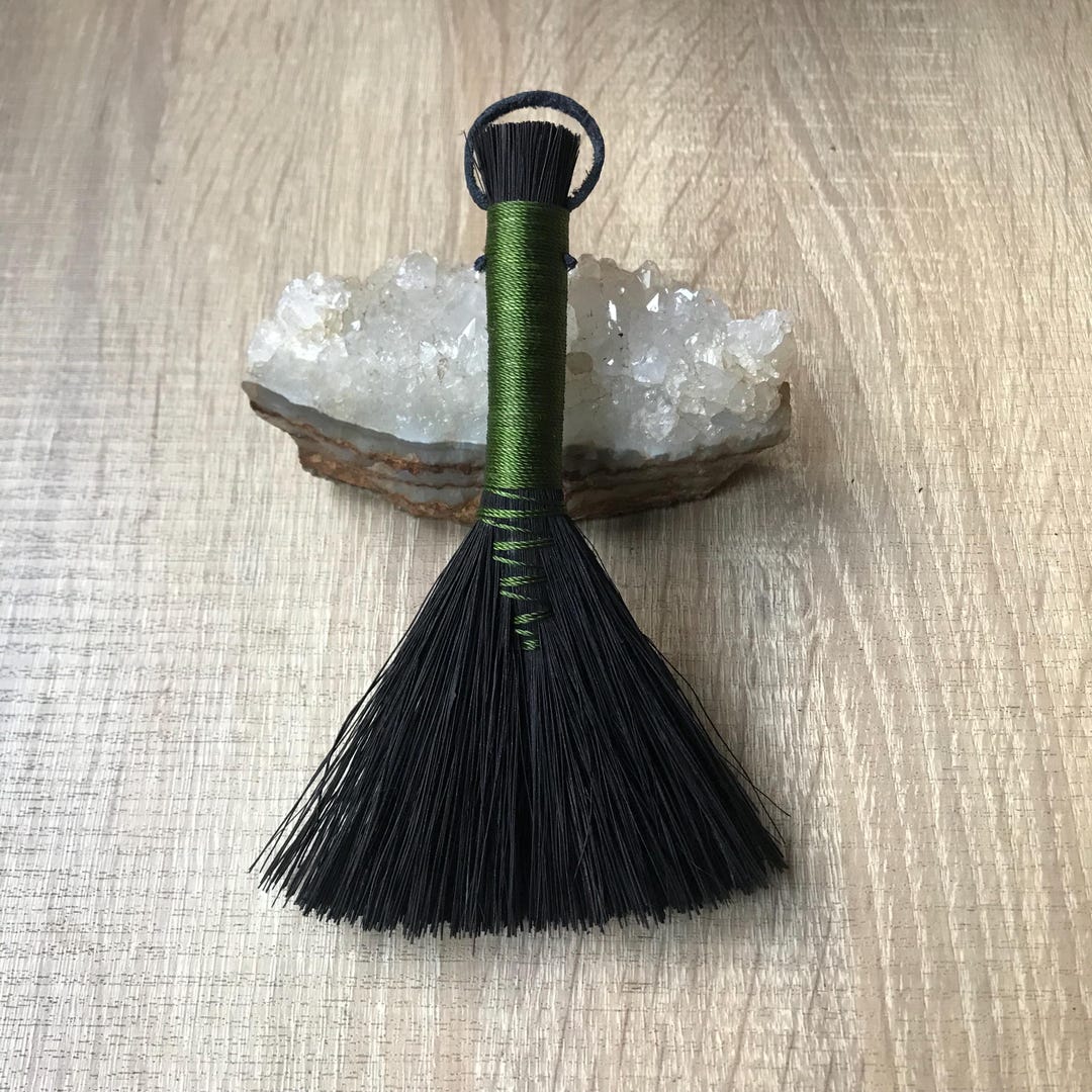 Altar Broom: Mini Hawk Tail Broom - Etsy