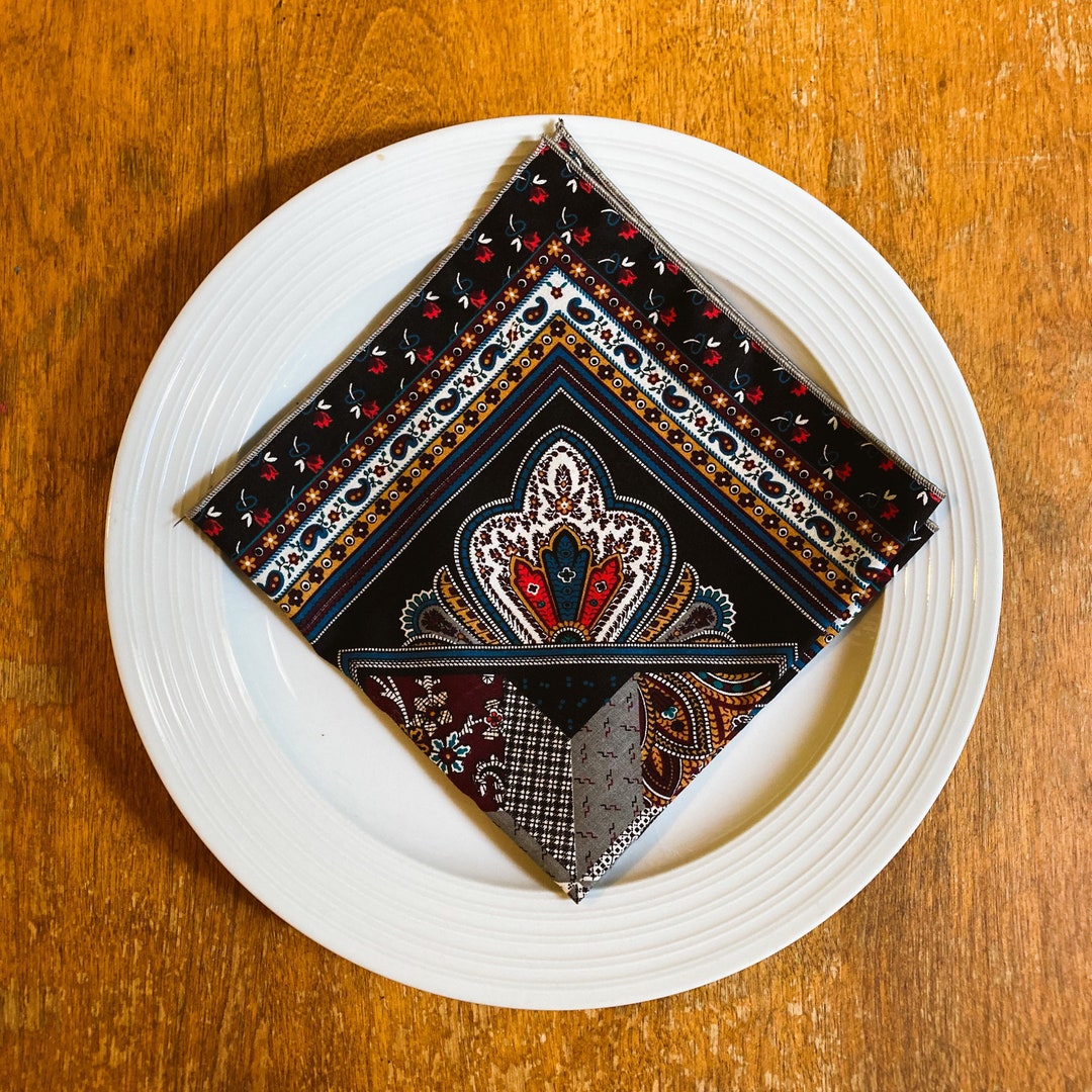 Harvest Cloth Dinner Napkin Set, Holiday Table Linens, Harvest Napkins ...