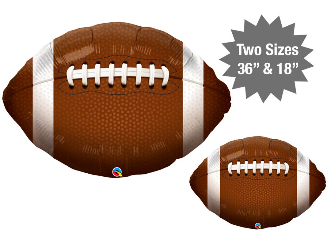 Football Balloons, Two Sizes | Football Party Decoration Football ...