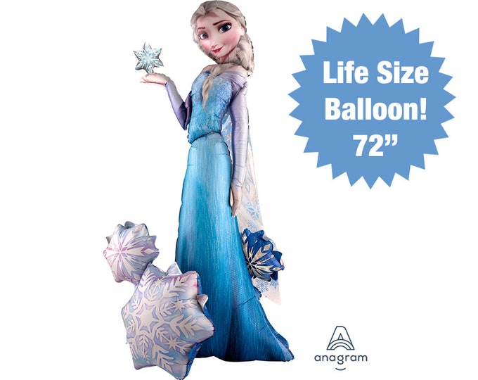 57 Elsa Airwalker Balloon Frozen Theme Birthday Frozen Party ...