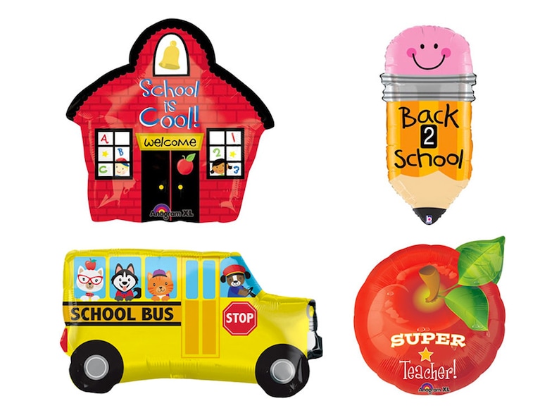 School Bus Balloon 32 Large Back to School Decorations - Etsy