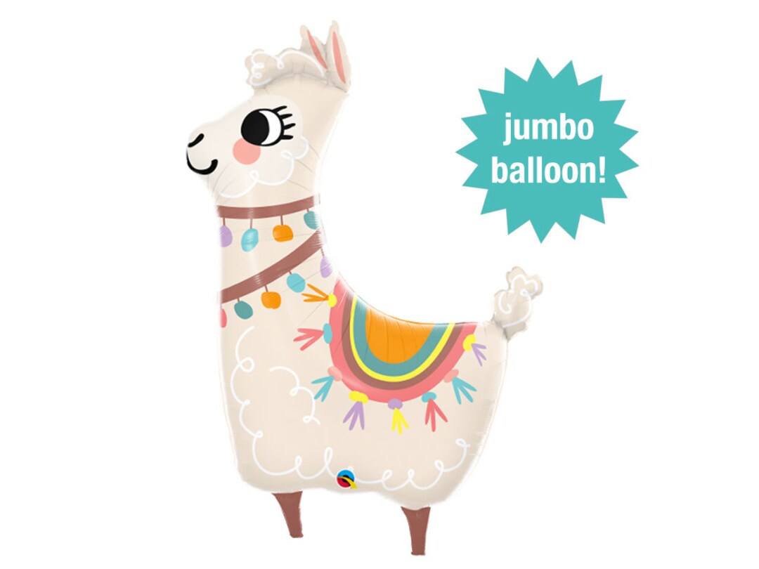 Llama Balloon 45" | Llama Decorations, Llama Birthday Party, Llama Baby ...