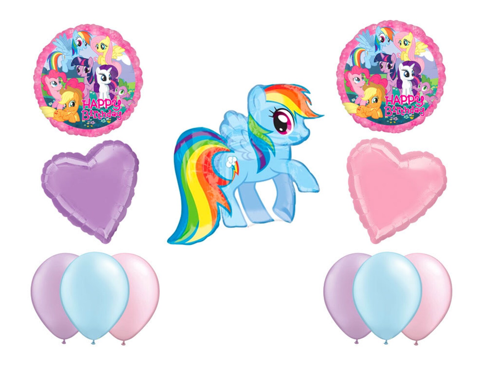 My Little Pony Party Balloon Kit Party Decoration Party - Etsy