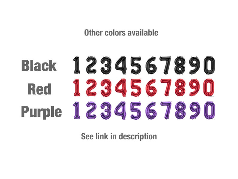 16" Hot Pink Letter Number Balloons | Magenta Mylar Letter Balloon ...