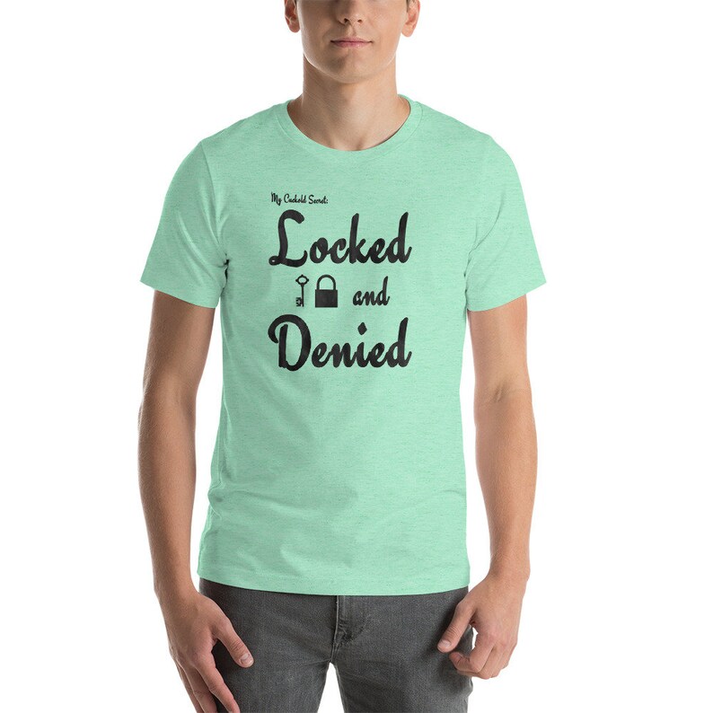 My Cuckold Secret: Locked and Denied T-shirt unisexe à - Etsy France