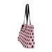 Hotwife QOS Large Tote Bag I Spade Symbols on Dusty Pink With One QOS ...