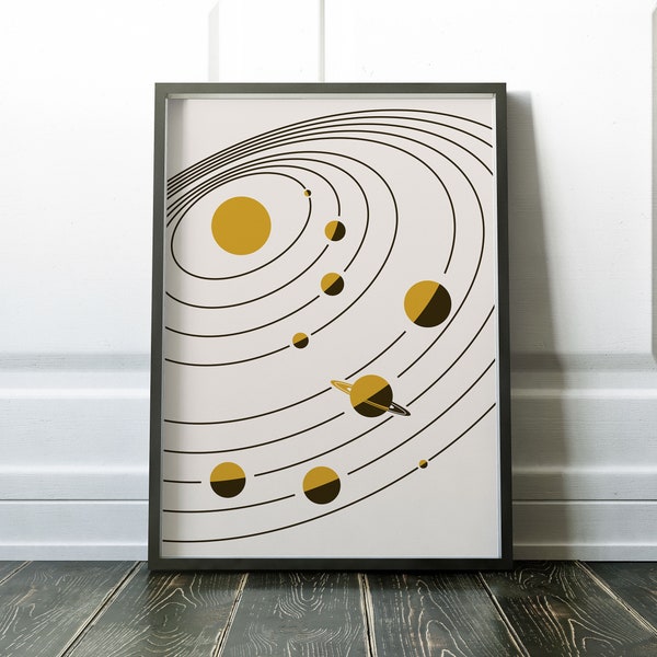 Retro Space Art - Etsy
