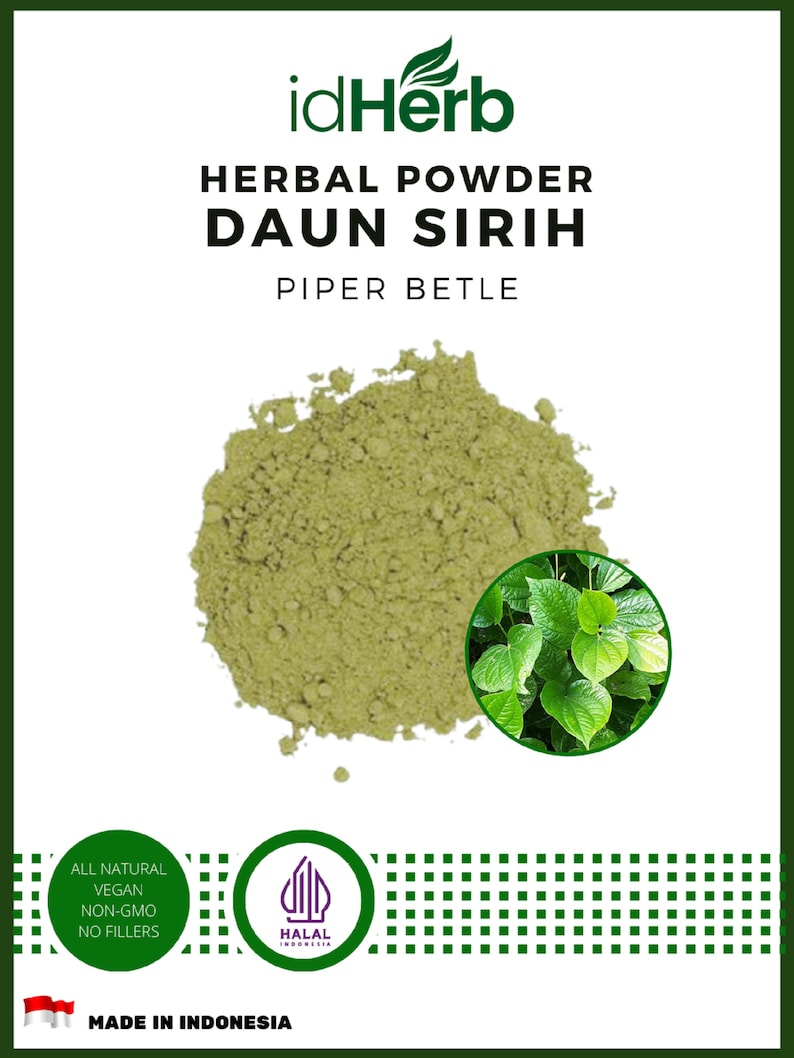 POWDER Betel Leaf Paan Betel Pepper Piper Betle Daun Sirih All - Etsy