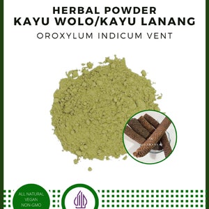 POWDER Oroxylum Bark Indian Caper Tree of Damocles Oroxylum Indicum ...