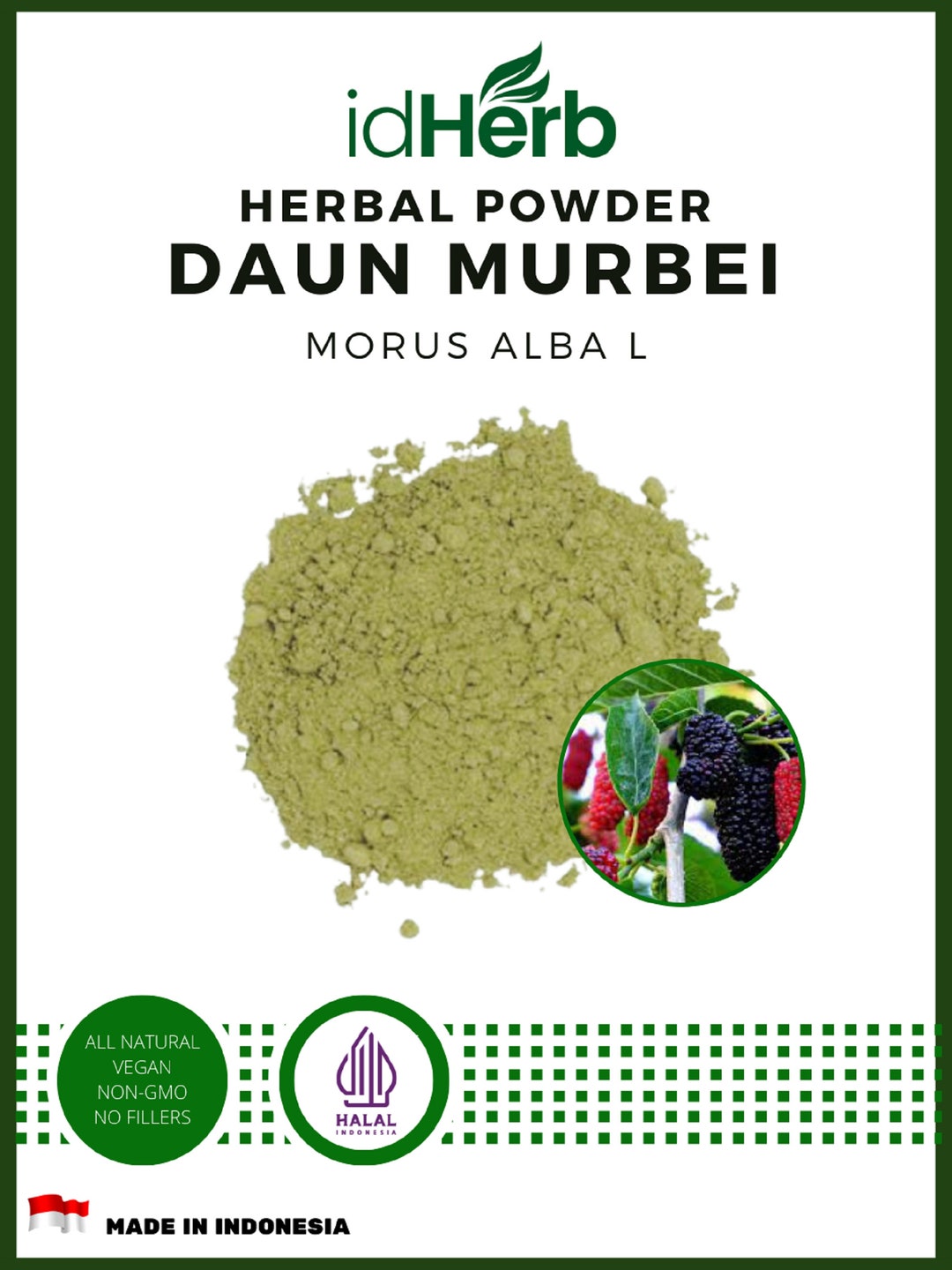 POWDER White Mulberry Silkworm Mulberry Morus Alba Leaves All Fresh ...