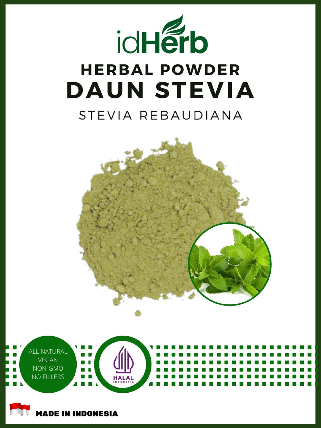 POWDER Stevia Sweet Leaf Sweet Honey Leaf Rebiana Stevia Rebaudiana All ...