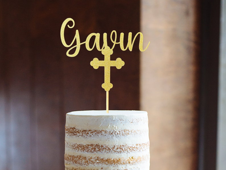 First Communion Cake Topper, First Communion Party Decor, 1st Communion ...