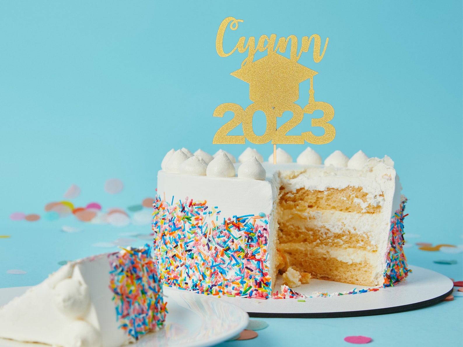 Graduation Cake Topper, Graduation Dessert Topper, Graduation Party ...