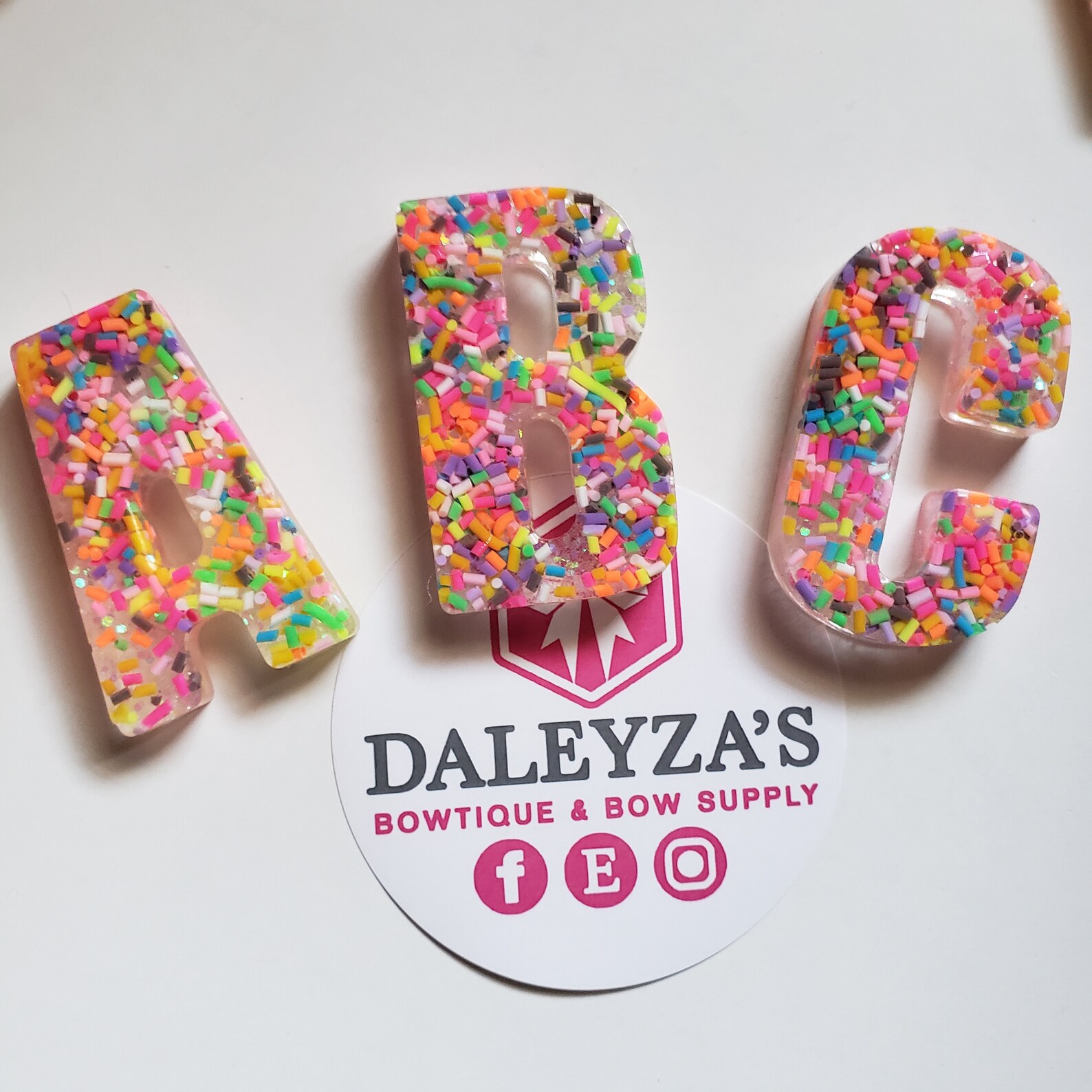 ALPHABET LETTERS Letters Diy Crafts Resin Crafts Craft | Etsy