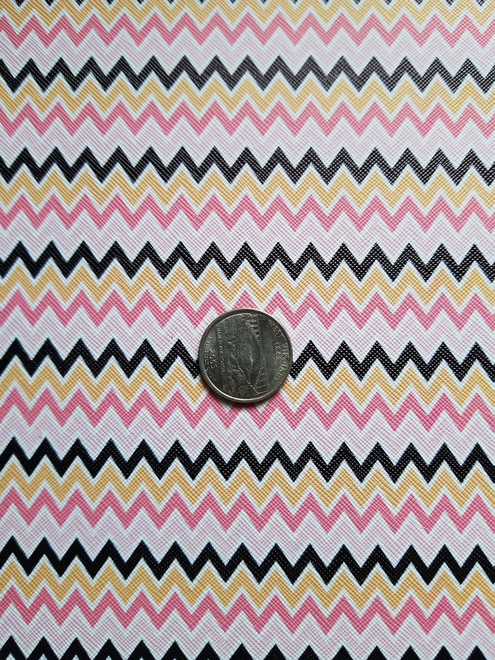 Pink and Black Chevron Chevron Sheets Printed Faux Leather - Etsy