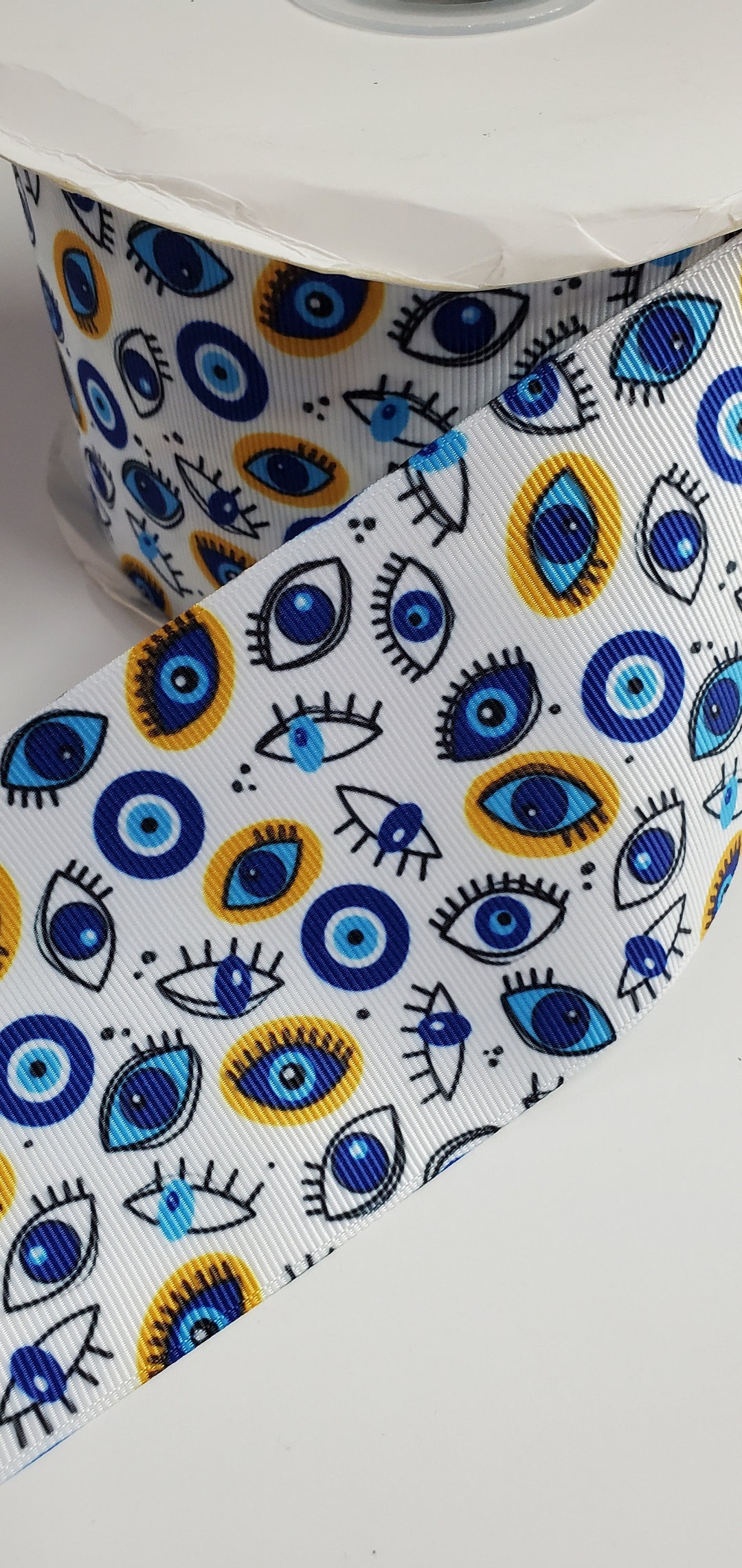 EVIL EYE RIBBON, Evil Eye, Ojo Turco, Listón Ojo Turco, Ribbon ...