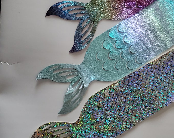 MERMAID LASER CUT Ribbon, Mermaid Ribbon, Holographic Mermaid Ribbon ...