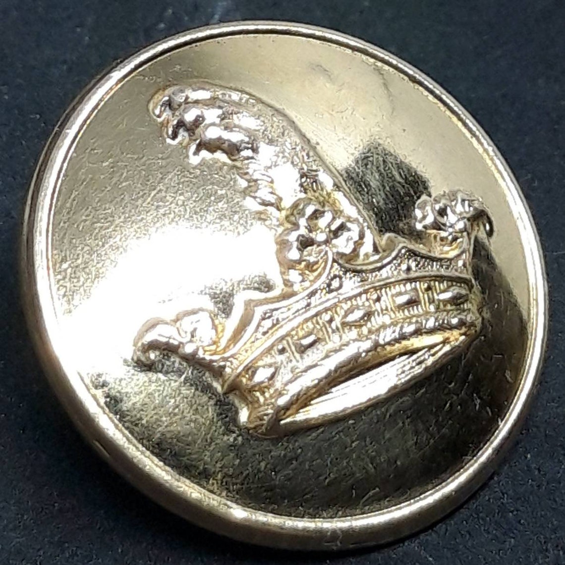 Beautiful Antique Gilt Livery Button to the Scudamore Family. by Firmin ...