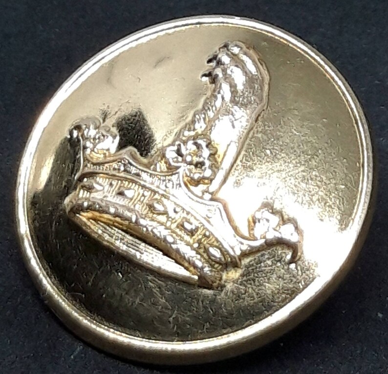 Beautiful Antique Gilt Livery Button to the Scudamore Family. by Firmin ...