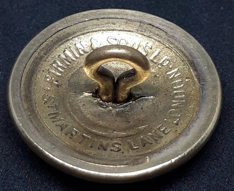 Beautiful Antique Gilt Livery Button to the Scudamore Family. by Firmin ...