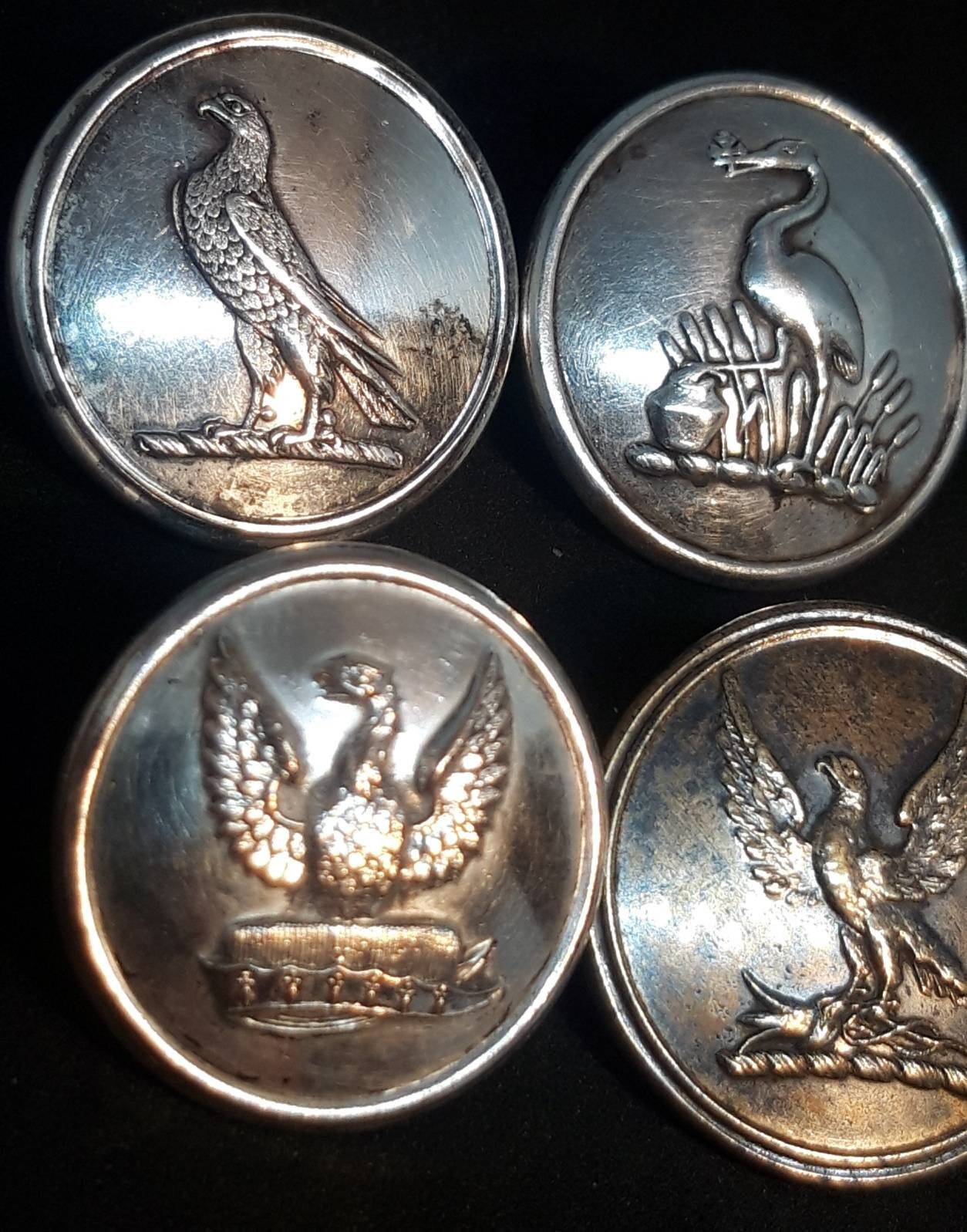 A Lovely Collection of Victorian Livery Buttons to Numerous Families ...