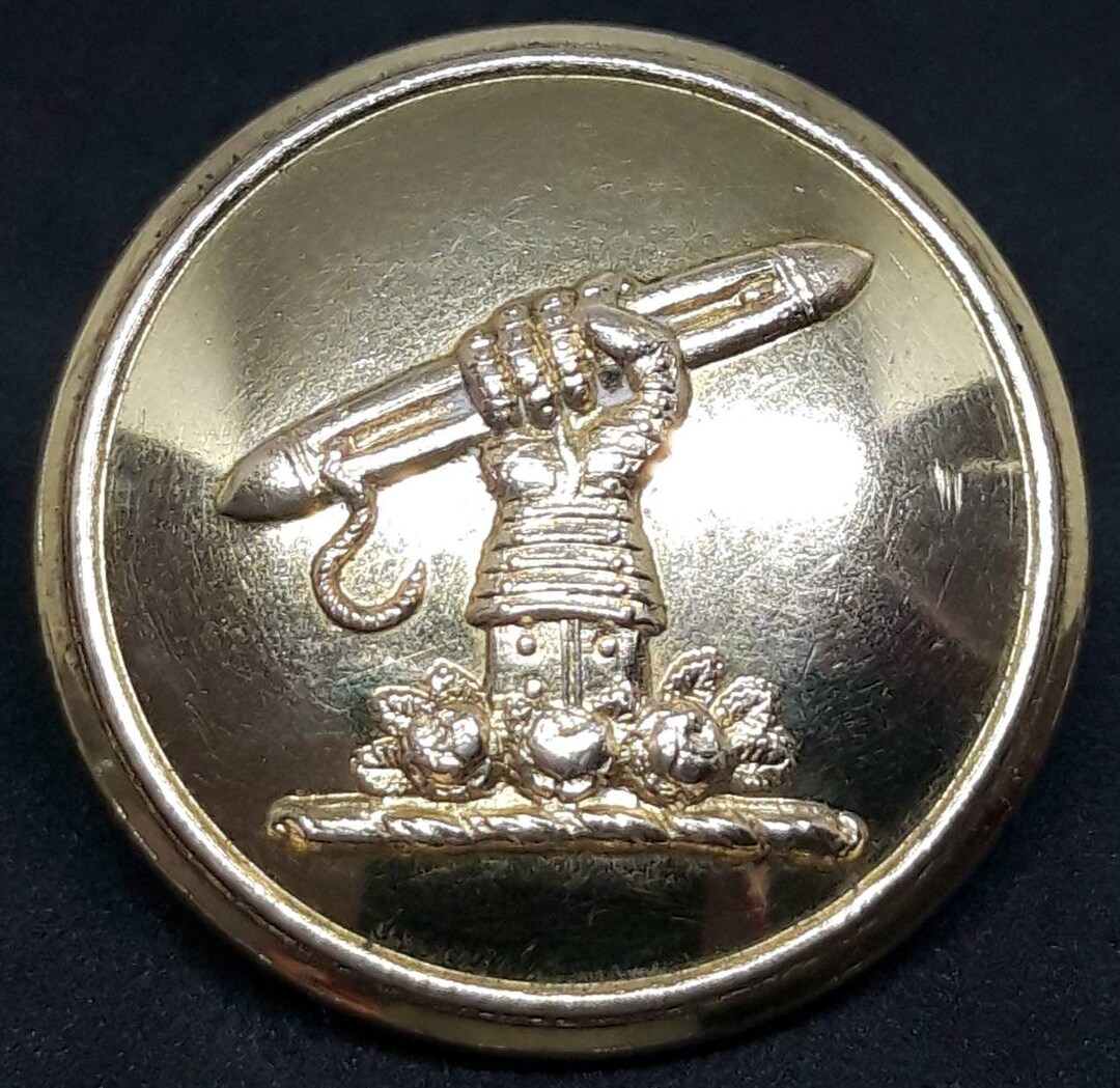 Antique Gilt Livery Button to the Shuttleworth Family. This - Etsy