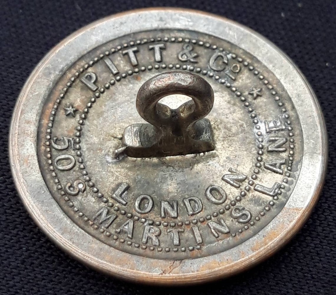 Antique Silver Plate Livery Button to an Unresearched Family. - Etsy UK