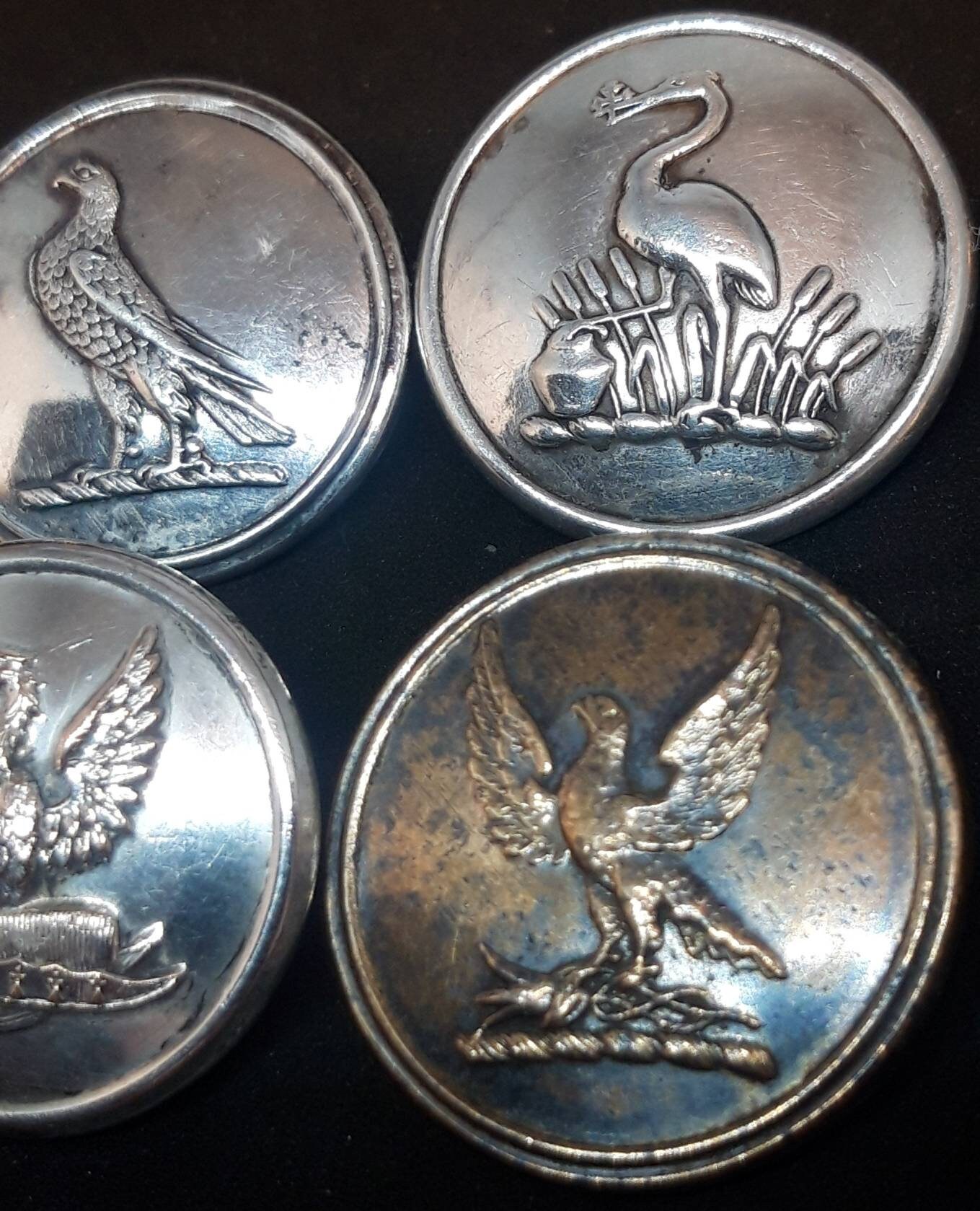 A Lovely Collection of Victorian Livery Buttons to Numerous Families ...