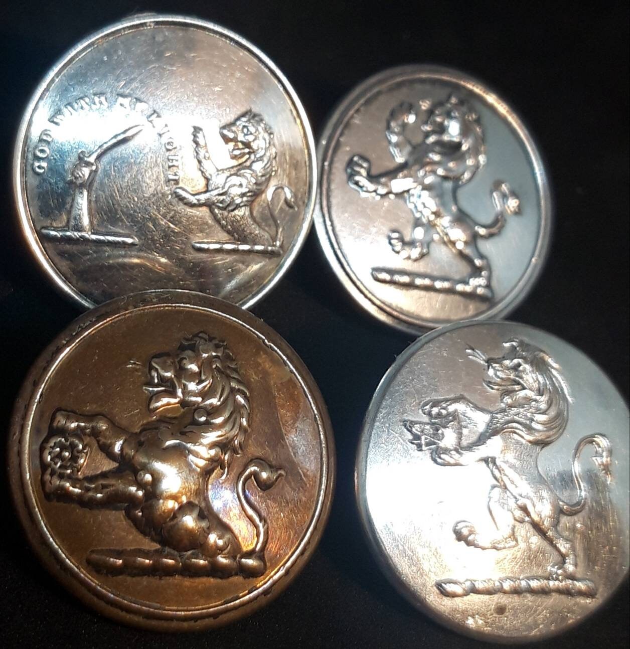 A Lovely Collection of Victorian Livery Buttons to Numerous Families ...