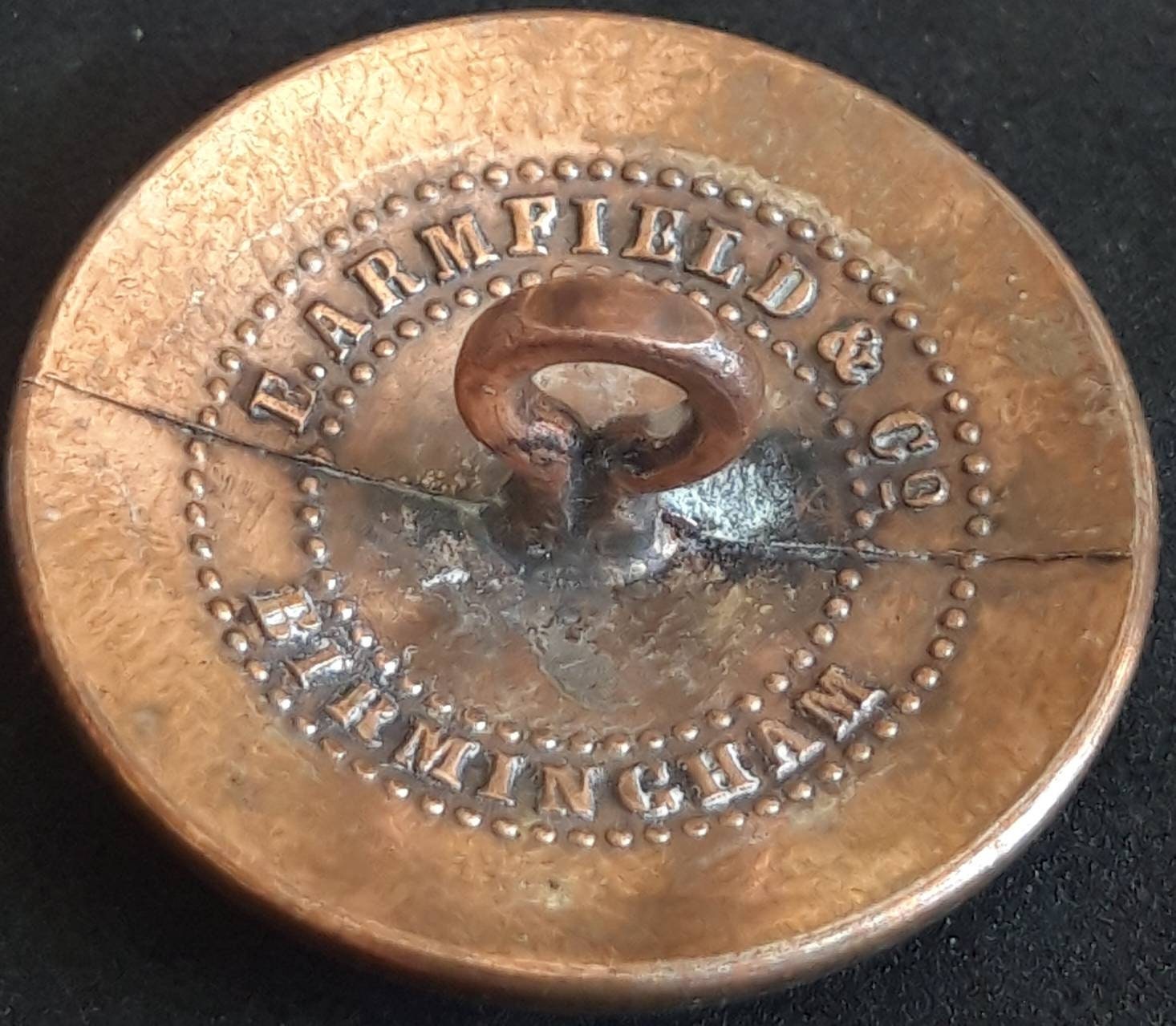 Antique Silver Plate Livery Button Probably to the Kene Family. This ...