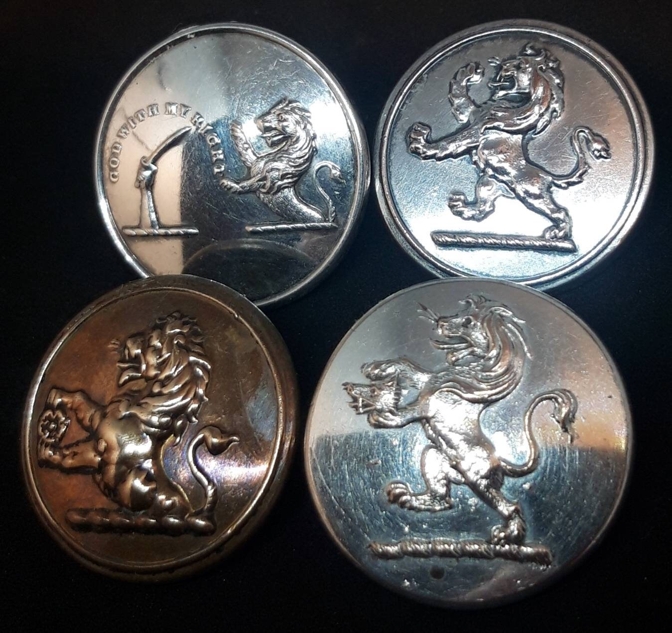 A Lovely Collection of Victorian Livery Buttons to Numerous Families ...