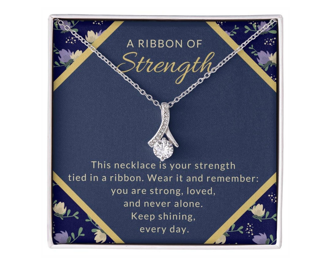 Warrior Gift Necklace, Strength of a Fighter, Hardship Gift, Strength ...
