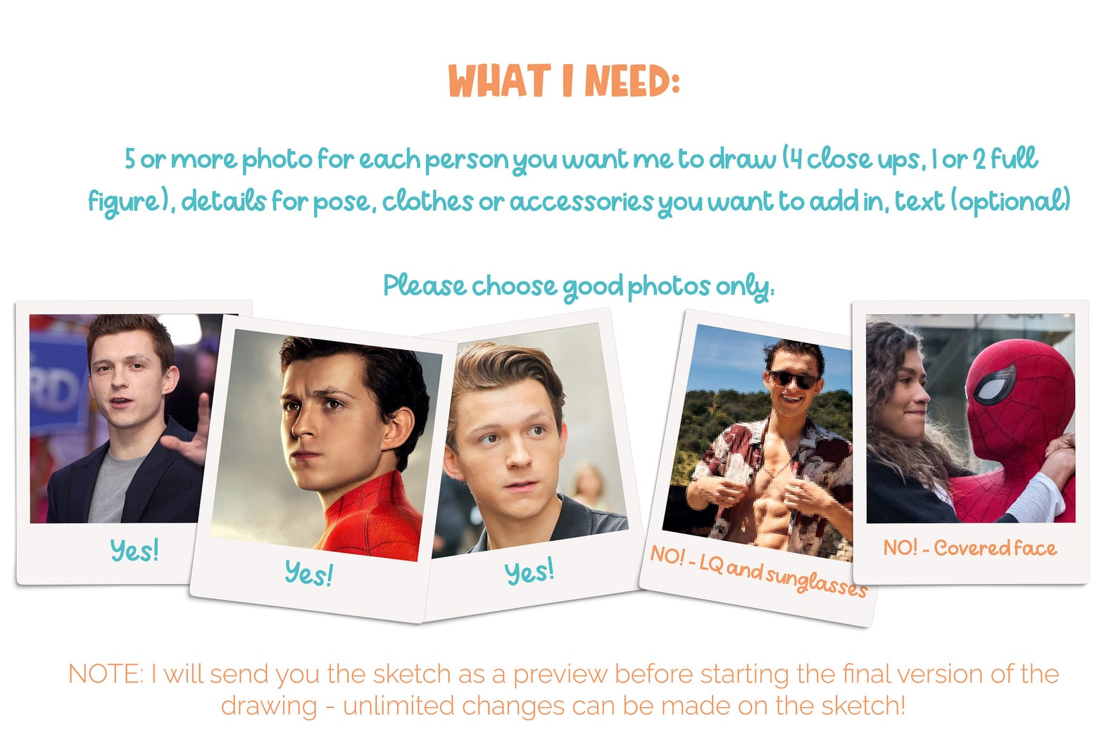 Chibi Portrait a Cute Illustration for Retirements Friends | Etsy