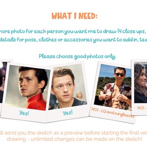 Chibi Portrait - a Cute Illustration for Retirements, Friends Birthdays ...