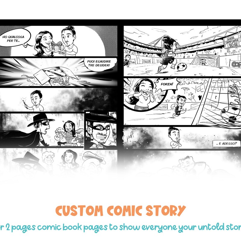 Comic Wedding - Etsy