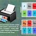 Elements of the Periodic Table Flashcards - Download and Print - Etsy