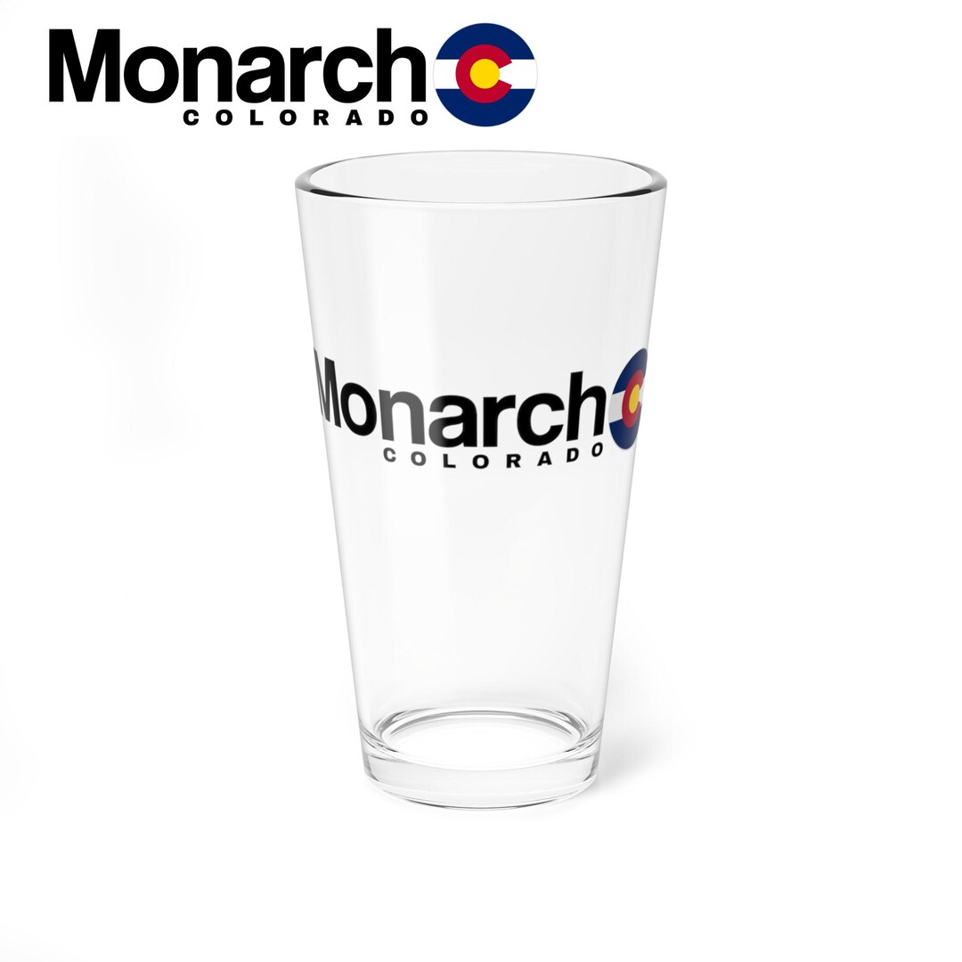 Monarch - Colorado - Pint Glass - 16oz - Etsy