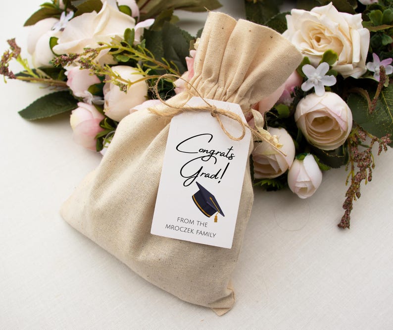 EDITABLE Graduation Gift Tag Digital, Grad Gift Tags, Congrats Grad ...