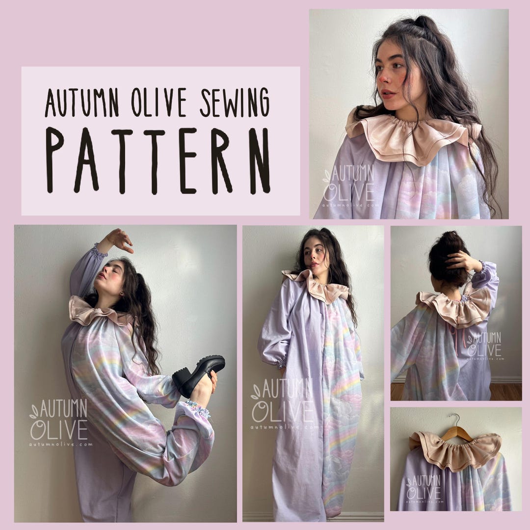 Sewing Pattern - Clown Costume by Autumn Olive | Beginner Friendly ...