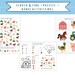 Farm Activity Bundle, Fall Toddler and Preschool Farm Animal Activities ...