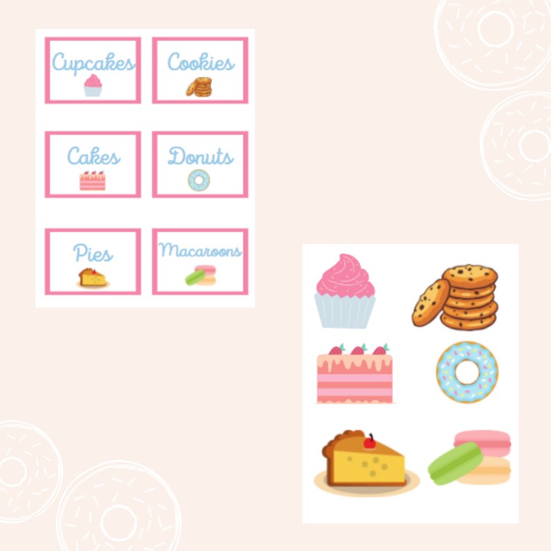 Bakery Printable, Toddler Pretend Play, Digital Bakery Activity Play ...