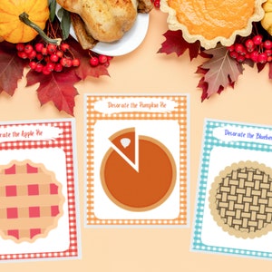Fall Play Dough Mat Printables, Pie Baking Activity for Kids, Toddler ...